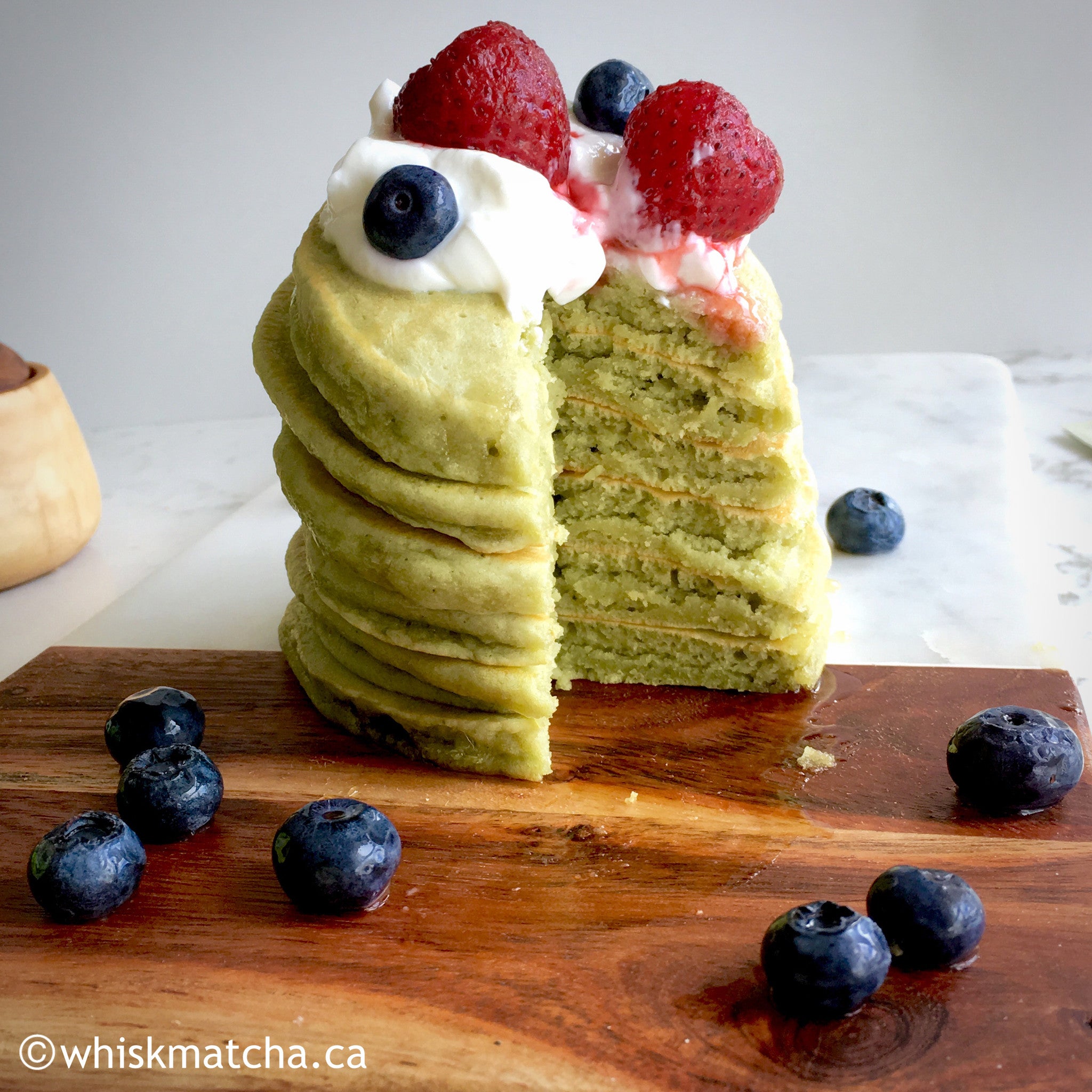 Fluffy Matcha Pancake – Whisk Premium Matcha