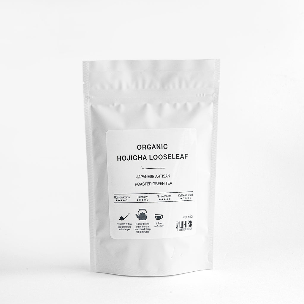 Looseleaf | Organic Hojicha 50g – Whisk Premium Matcha